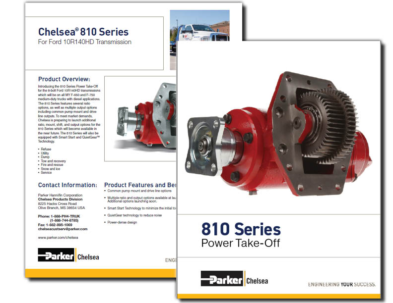 810 Series PTO product information